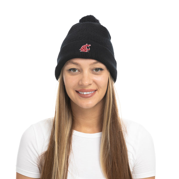 ZooZatZ Washington State University Black Knit Beanie – Cougarwear