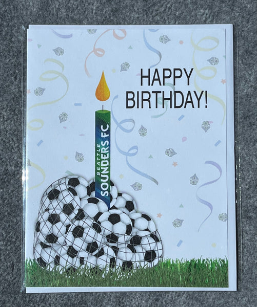 Seattle Sounders Happy Birthday Card – Cougarwear