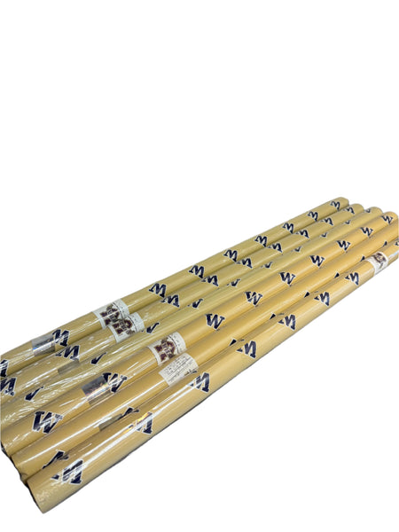 University Wrapping University of Washington Gold Wrapping Paper ...