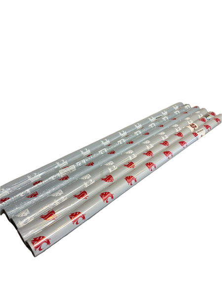 University Wrapping Gray WSU Wrapping Paper with Logo – Cougarwear