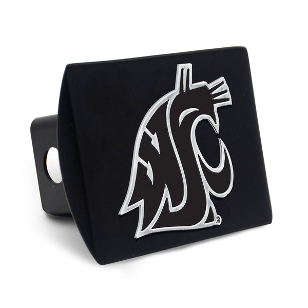 WSU Black Hitch Cover – Cougarwear