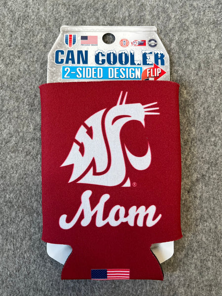 WSU Mom Can Koozie 12 oz – Cougarwear
