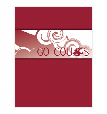 WSU Go Cougs Card – Cougarwear